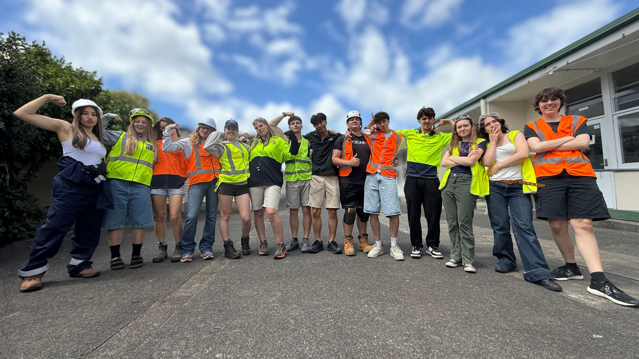 Year 13 Tradie Day Celebrated Countdown to Graduation - Orewa College
