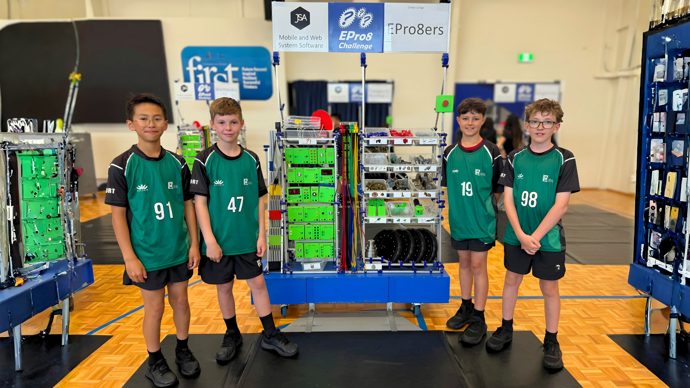 Year 7 and Year 8 Teams Shine at EPro8 Competition - Orewa College